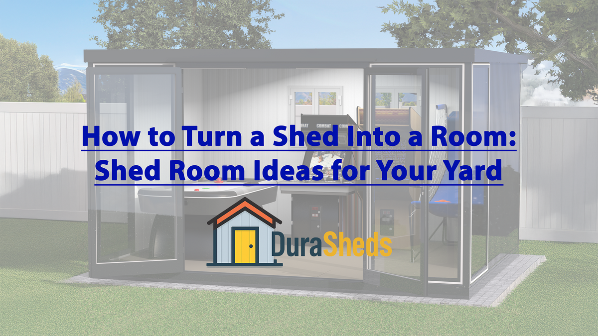 How to Turn a Shed Into a Room: Shed Room Ideas for Office, Lounge, or ...