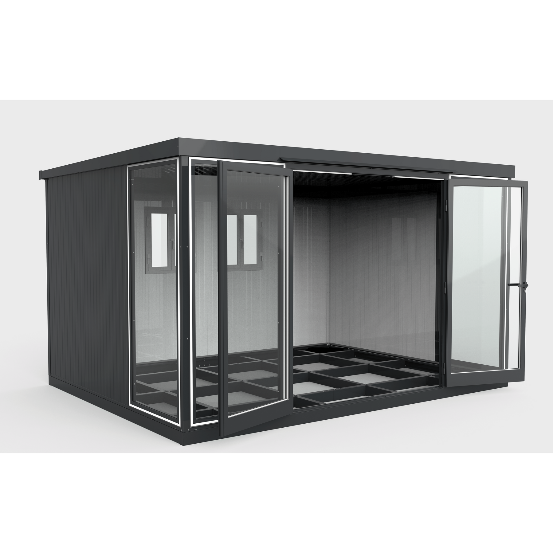 Duramax 13x10 Garden Glass Room, Outdoor Office, Shelter, Playroom and ...