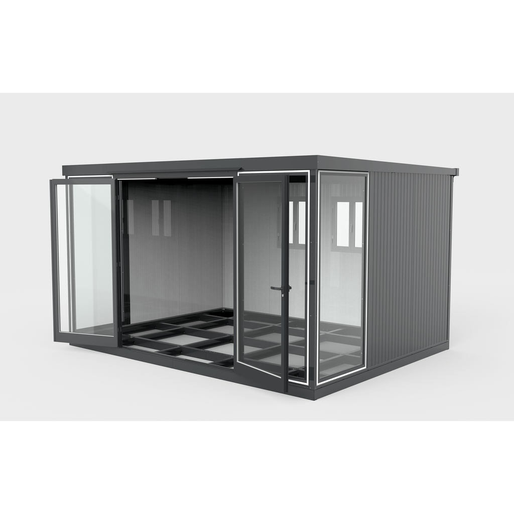 Duramax 13x10 Garden Glass Room, Outdoor Office, Shelter, Playroom and ...