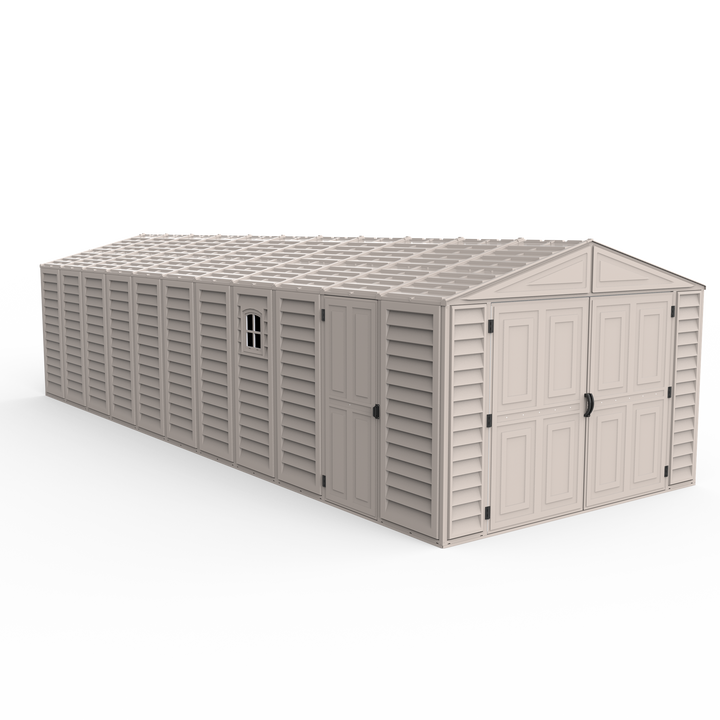 Vinyl Storage Sheds | DuraMax Outdoor Vinyl Buildings