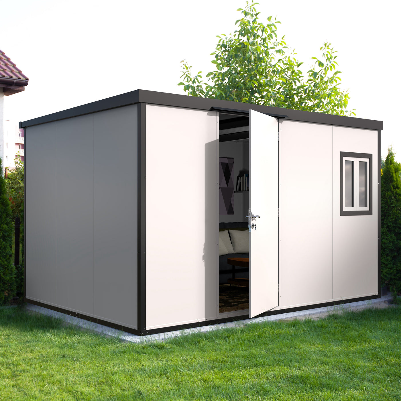 insulated shed | Insulated Buildings | Tiny House Kits | Storage Sheds ...