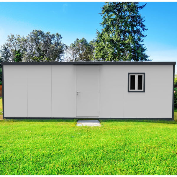 Flat Top Insulated Building 23 ft. W x 10 ft. D 30872 – Durasheds