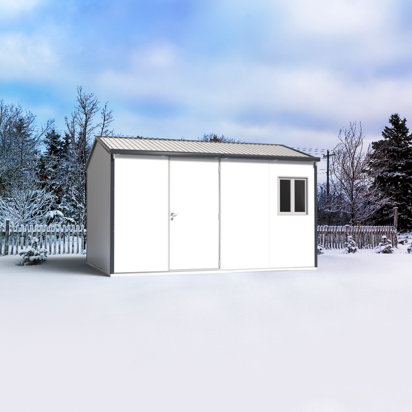 Gable Top Insulated Building 13 ft. W x 10 ft. D 30932 – Durasheds