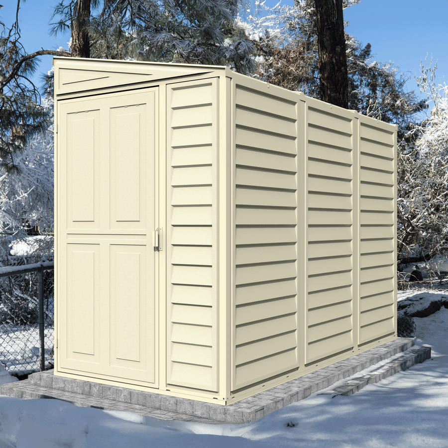 DuraMax 4x8 SideMate Plastic Vinyl Resin Outdoor Shed 06625