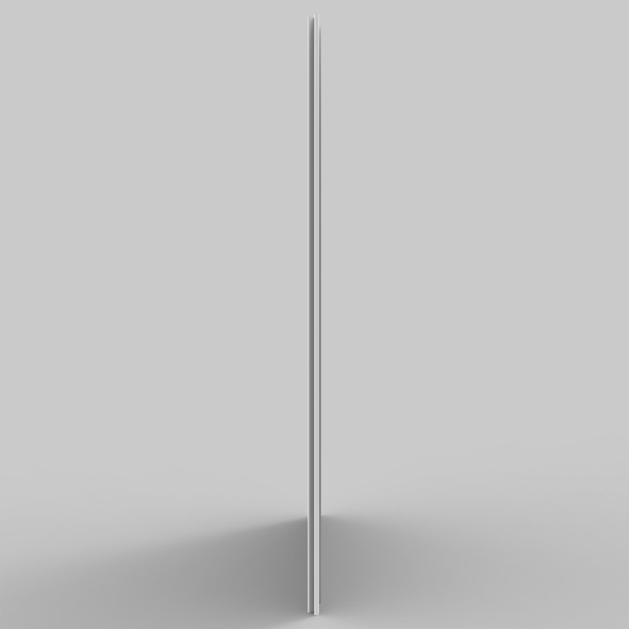 Duramax PVC Interlocking PVC Wall and Ceiling Panel - Bright White 16