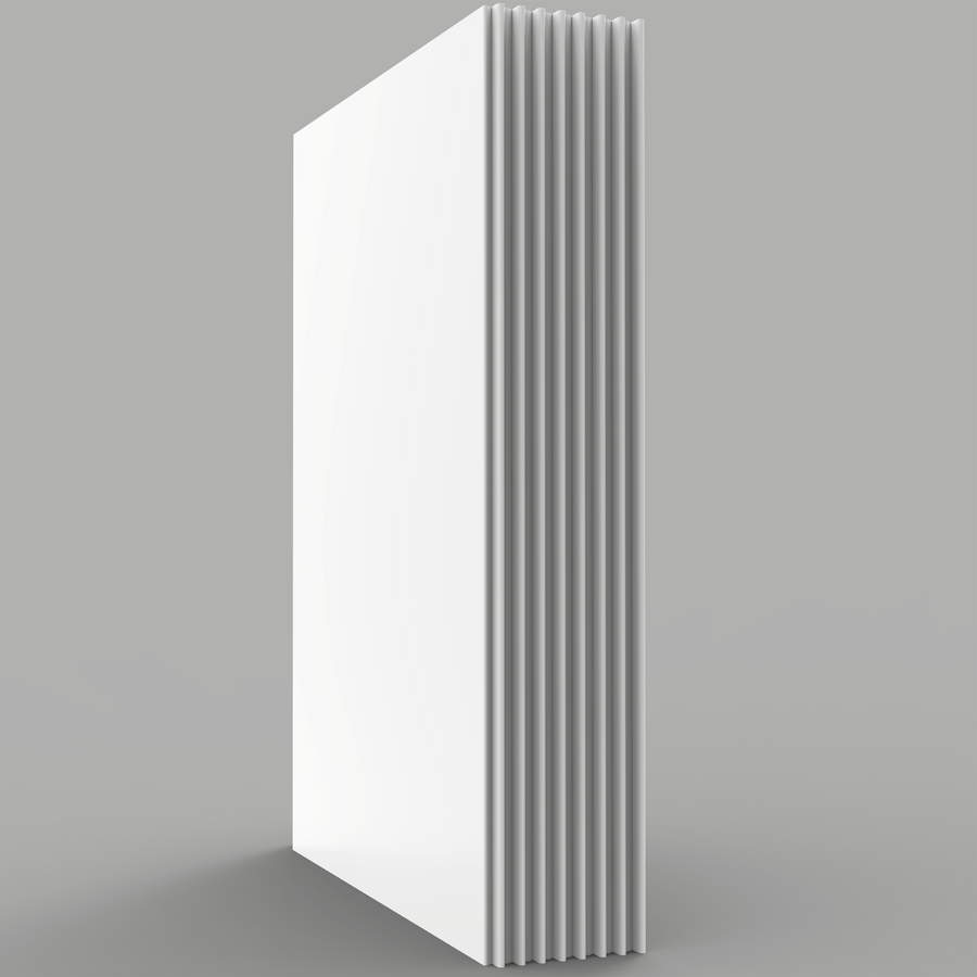 Duramax PVC Interlocking PVC Wall and Ceiling Panel - Bright White 16