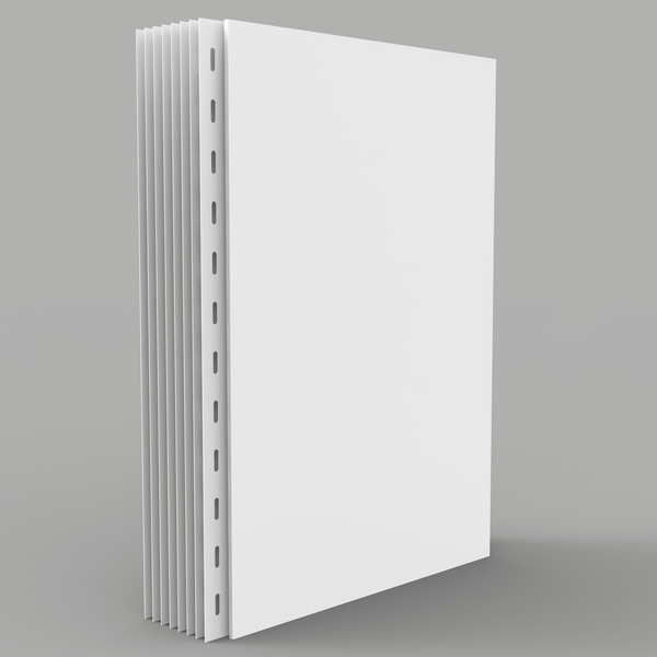 Duramax PVC Interlocking PVC Wall and Ceiling Panel - Bright White 16
