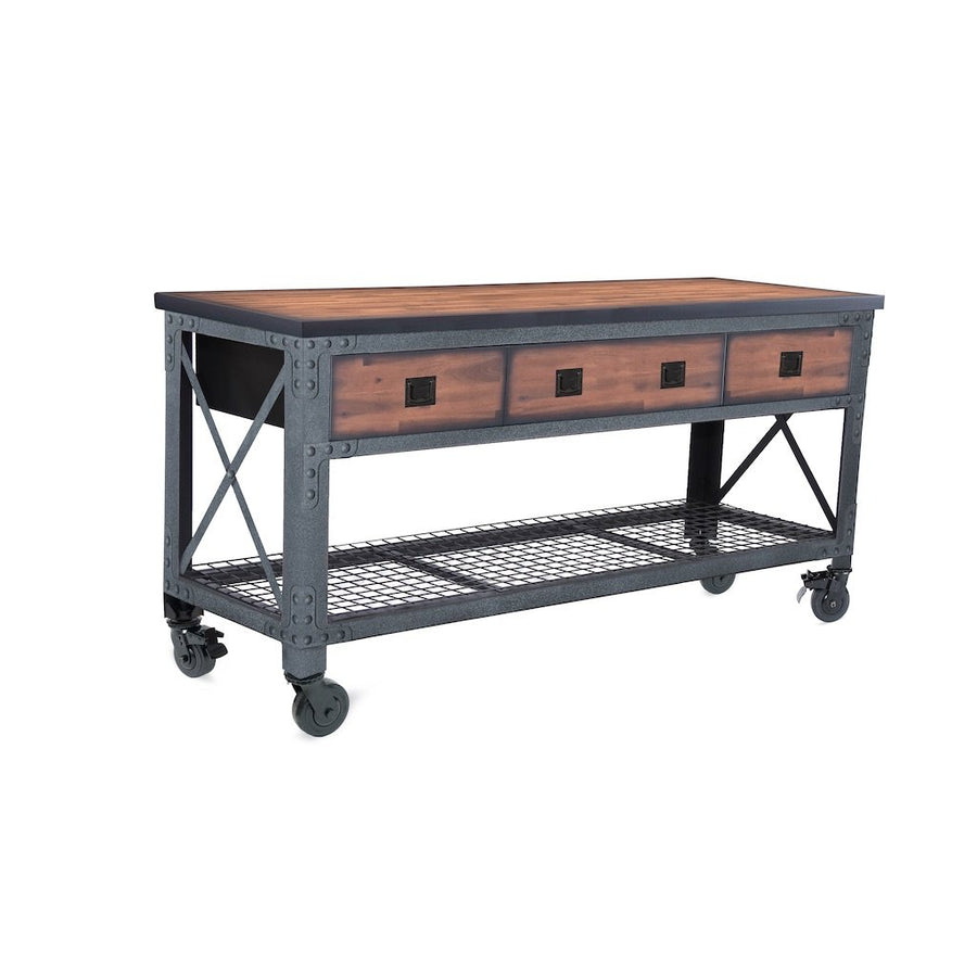 Duramax Wood Top Workbench 72 in. x 24 in. for Home, Garage, Workshop ...