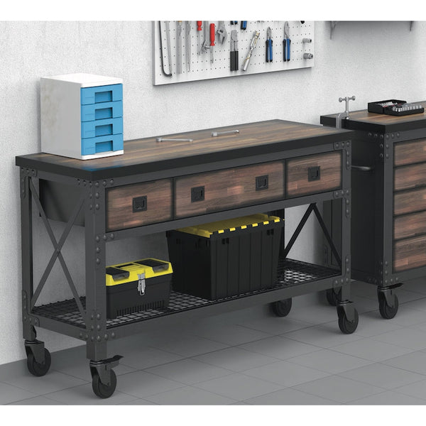 Duramax Wood Top Workbench 72 in. x 24 in. for Home, Garage, Workshop ...