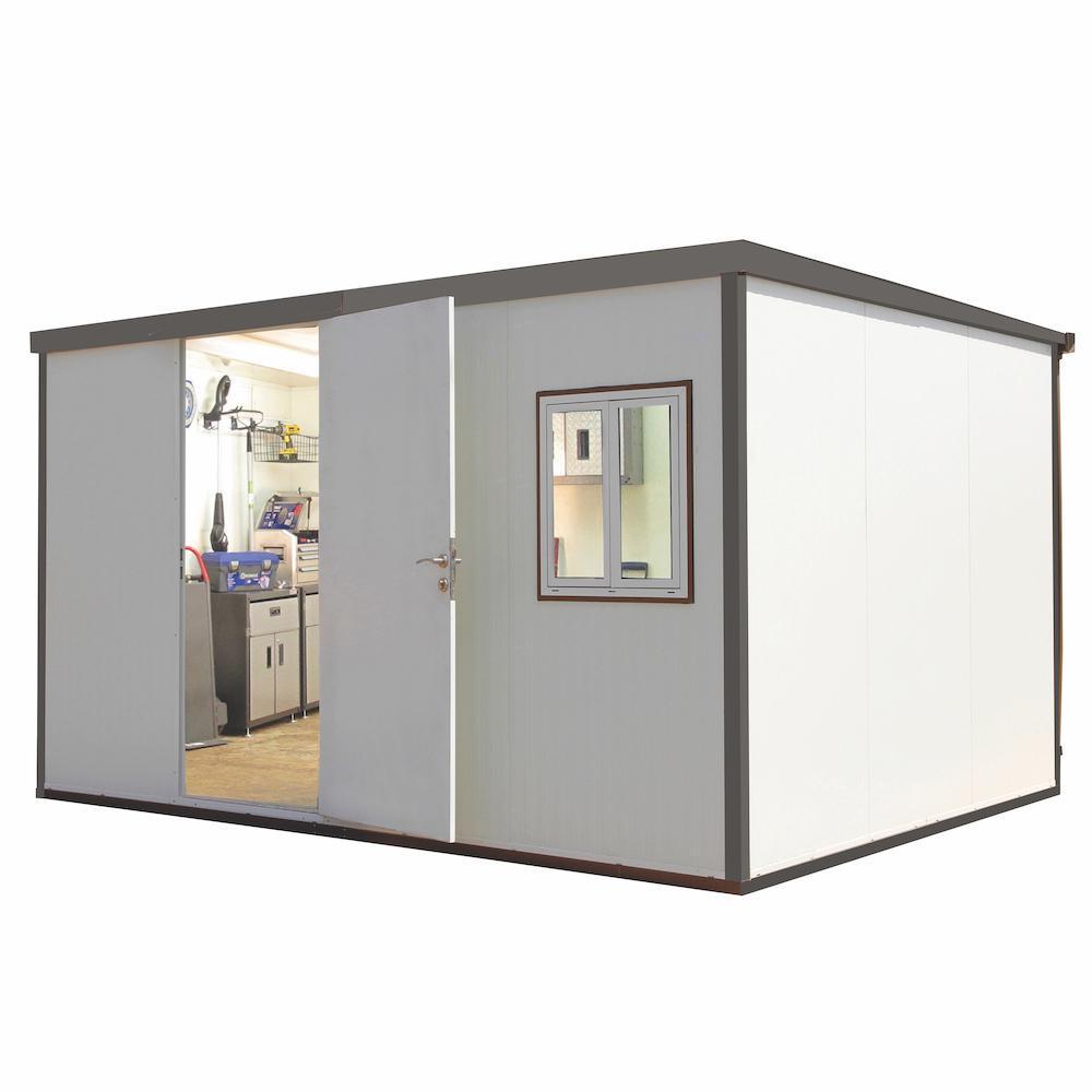 Flat Top Insulated Buildings 13 ft. W x 10 ft. D 30832 – Durasheds