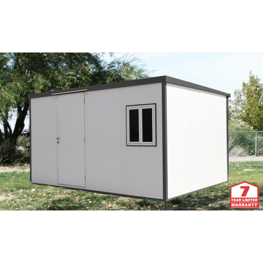 Flat Top Insulated Buildings 13 ft. W x 10 ft. D 30832 – Durasheds