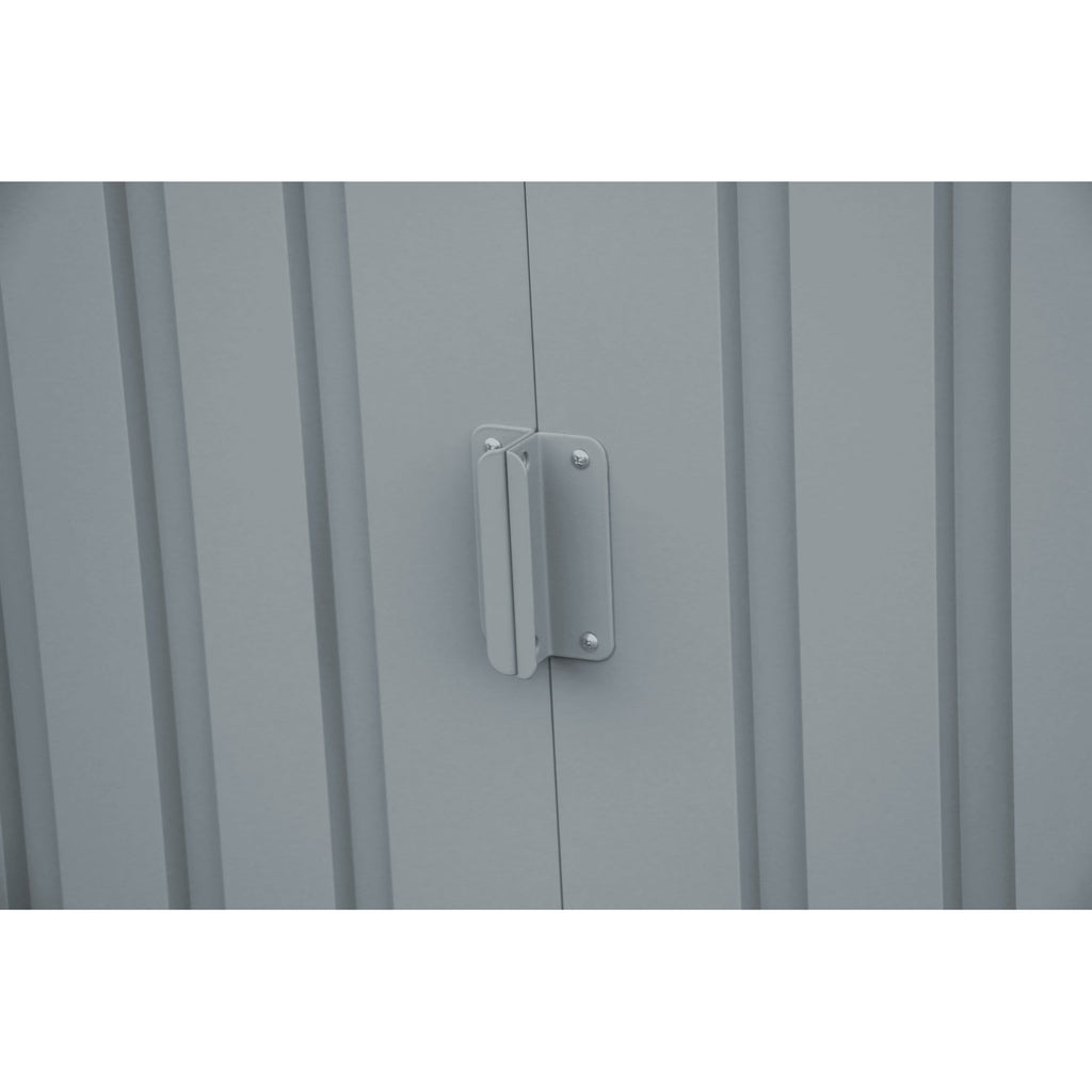 Duramax TOP Pent Roof Skylight 8 x 6 Metal Storage Shed - Light Gray ...