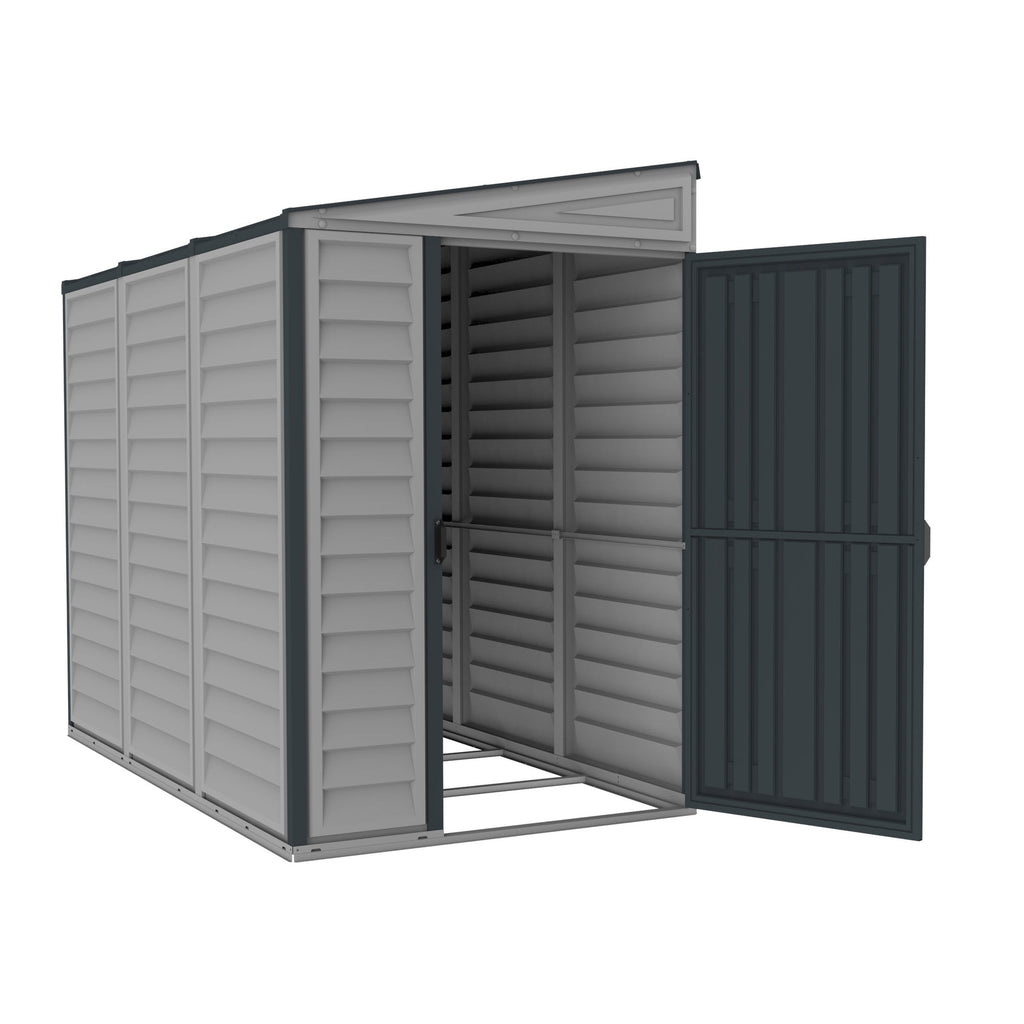 Duramax 4ft x 8ft Sidemate PLUS Vinyl Resin Outdoor Storage Shed With ...