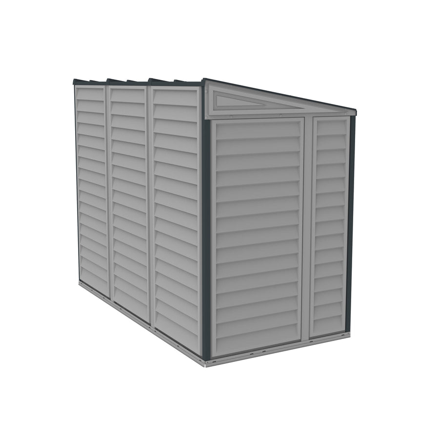 DuraMax 4x8 SideMate Plus Plastic Vinyl Resin Outdoor Shed 36625 – Durasheds