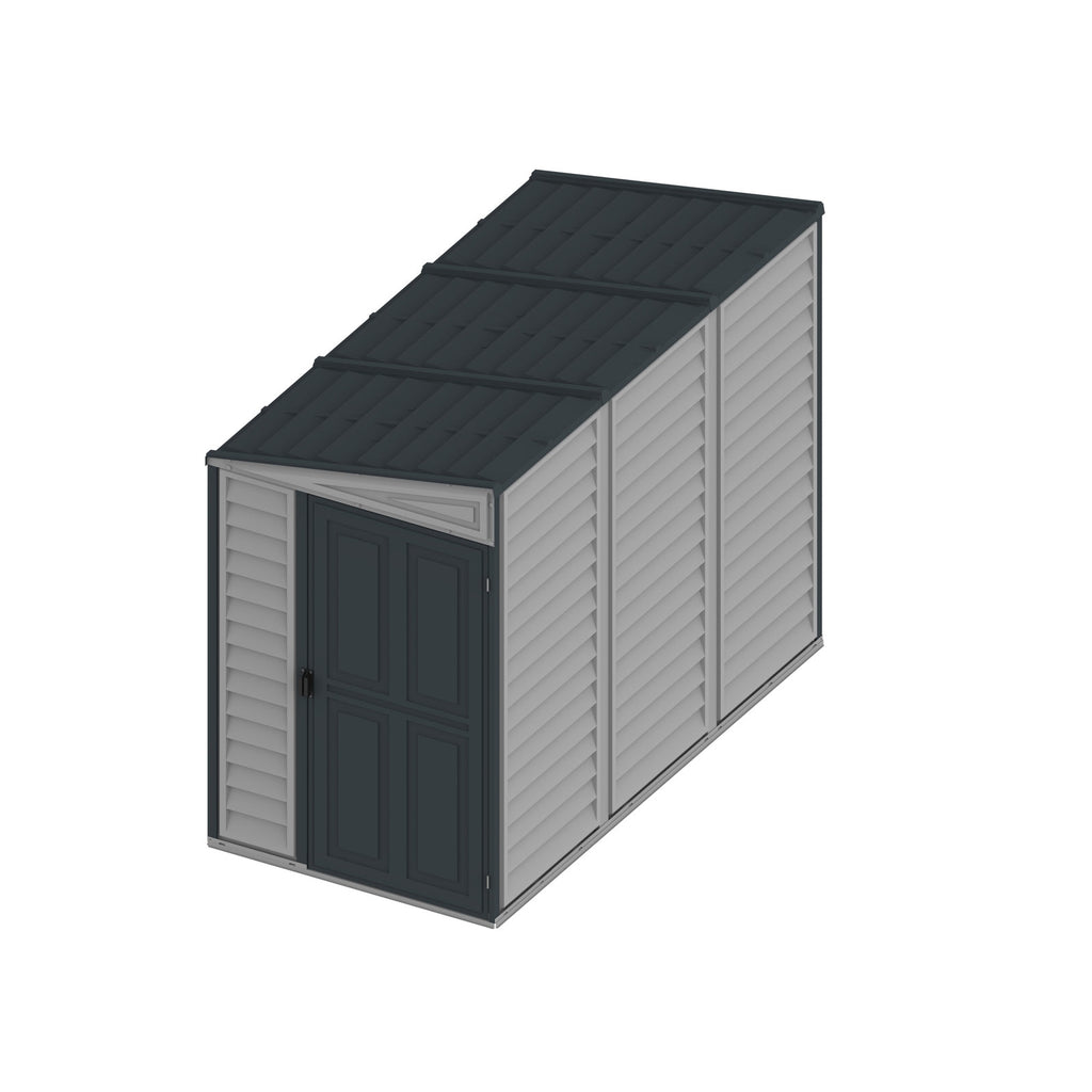 Duramax 4ft x 8ft Sidemate PLUS Vinyl Resin Outdoor Storage Shed With ...
