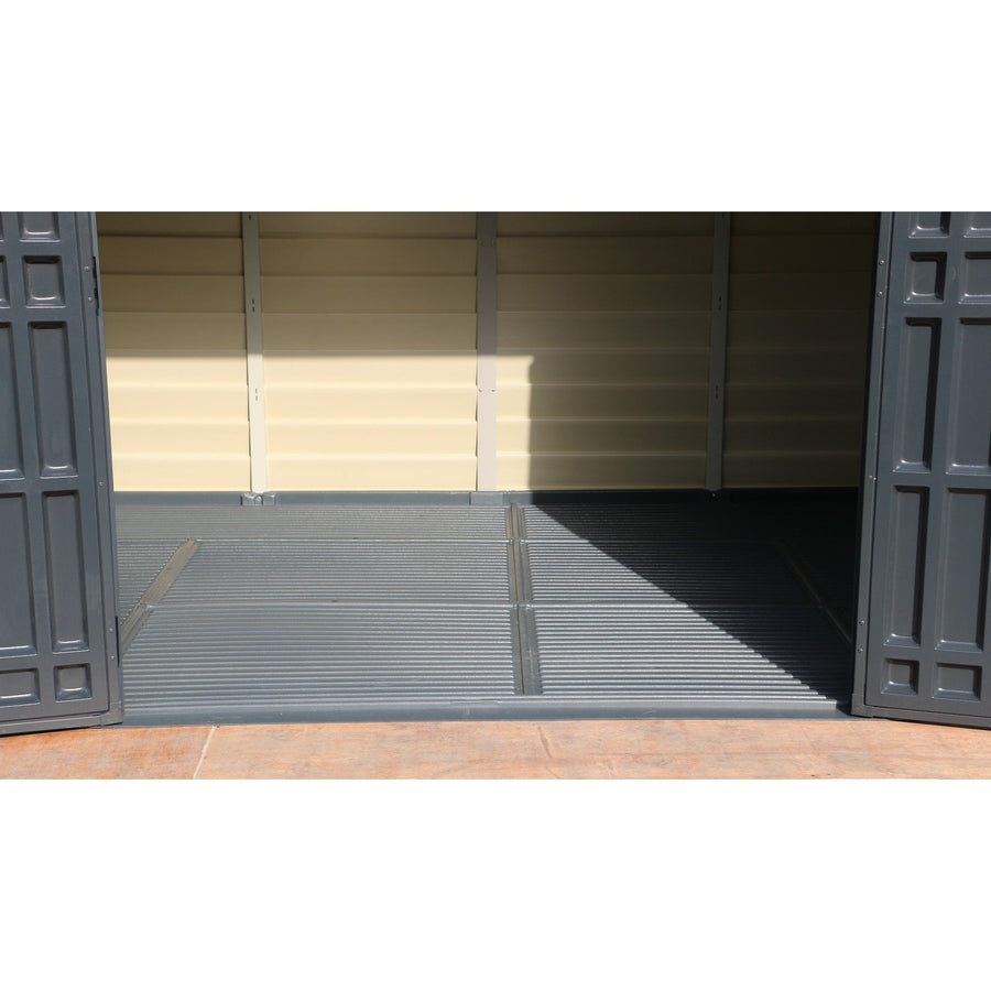 DuraMax StoreMax Plus 10.5x8 Plastic Vinyl Storage Shed 30225
