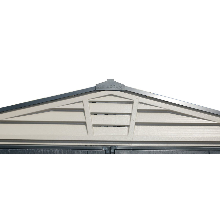 DuraMax StoreMax Plus 10.5x8 Ft with Molded Floor Vinyl Storage Shed ...