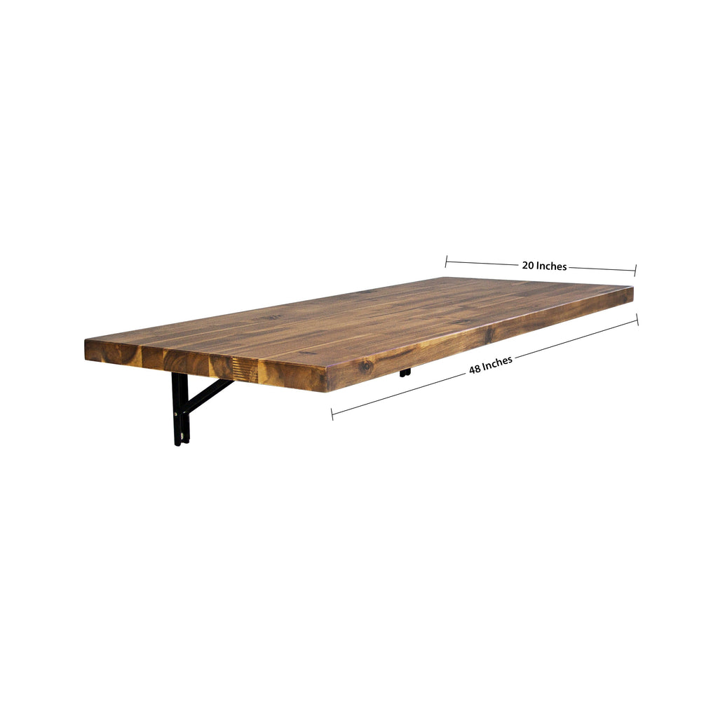 DuraMax Spence 48" Wall Mounted Folding Workbench / Table/ Desk 20” x ...