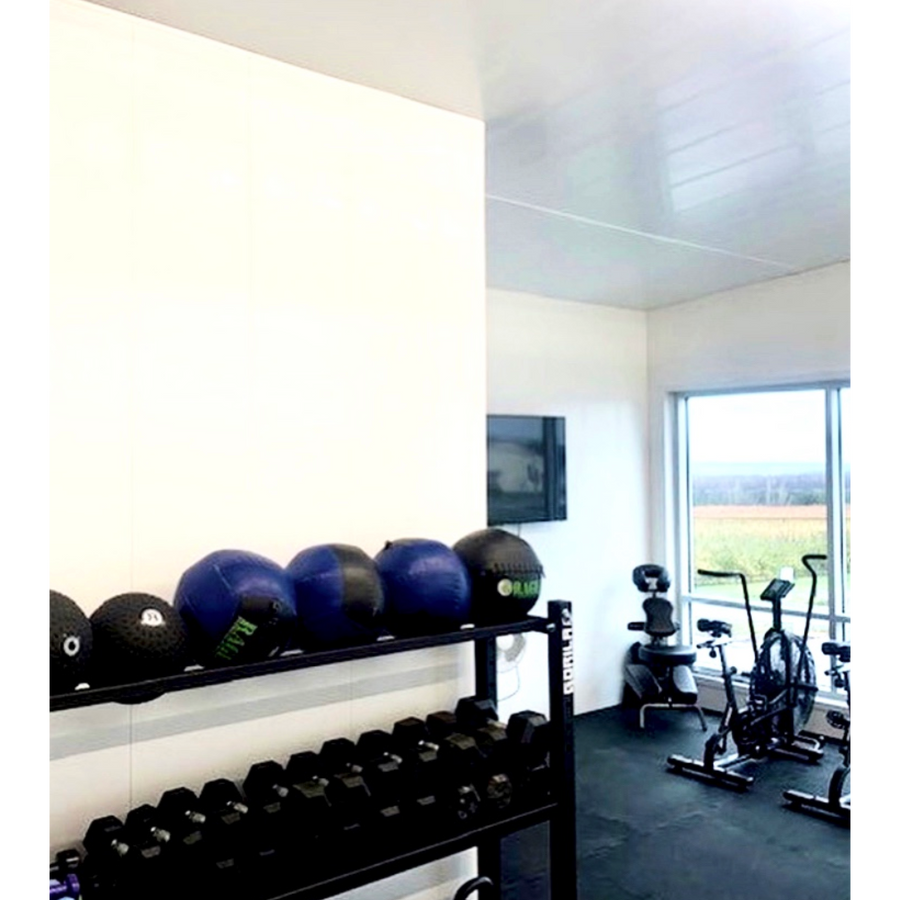 Duramax PVC Interlocking PVC Wall and Ceiling Panel - Bright White 16